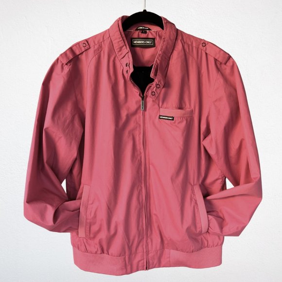 Members Only | Jackets & Coats | Members Only 8s Vintage Style Full Zip ...
